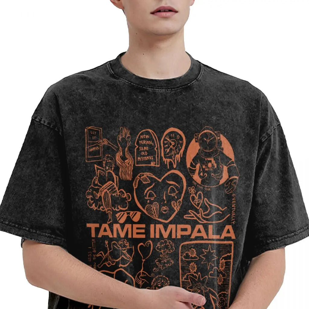 Tame Impala - Washed Vintage T-Shirts – Vitoruniverse