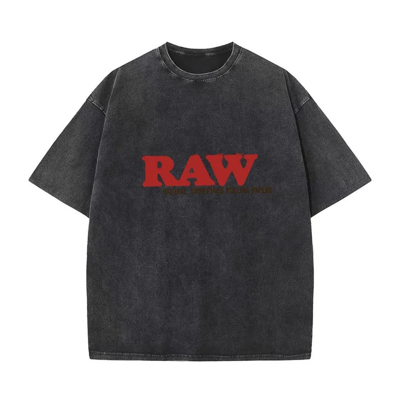 RAW - Vintage Washed T-Shirts – Vitoruniverse