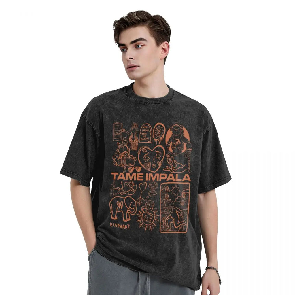 Tame Impala - Washed Vintage T-Shirts – Vitoruniverse
